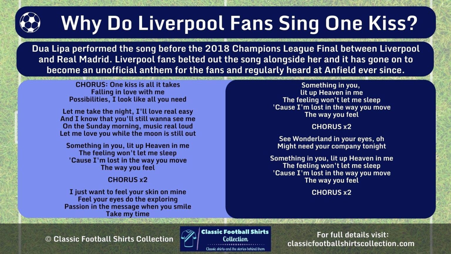 Why Do Liverpool Fans Sing One Kiss? (Explained)