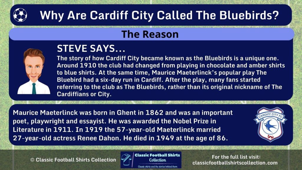 INFOGRAPHIC Why Are Cardiff City Called the Bluebirds | Classic ...