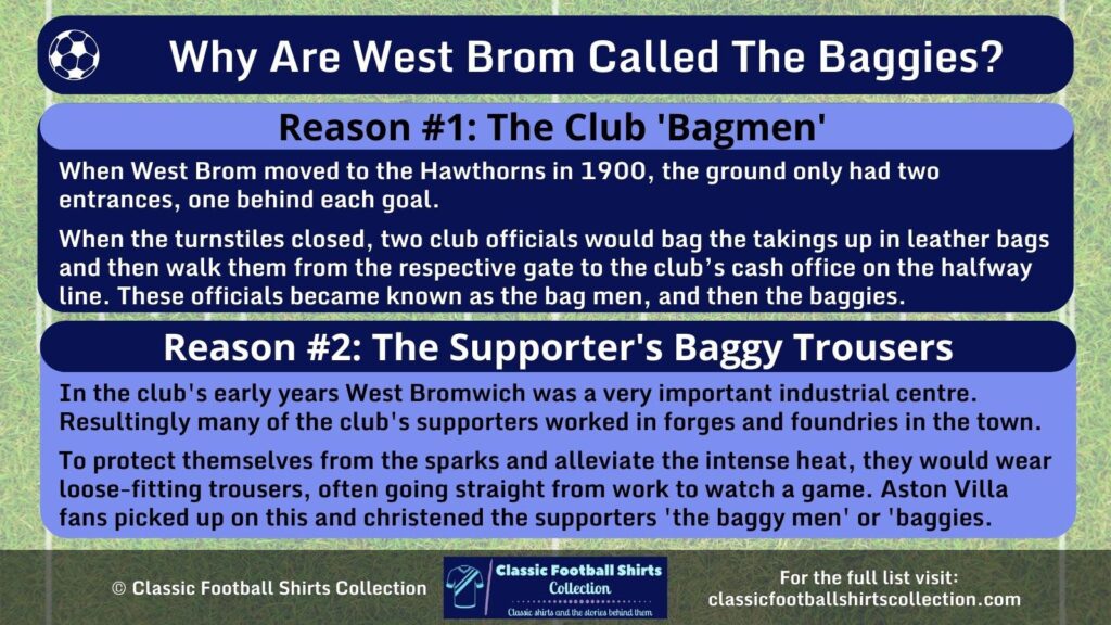 INFOGRAPHIC Why Are West Brom Called the Baggies | Classic Football ...