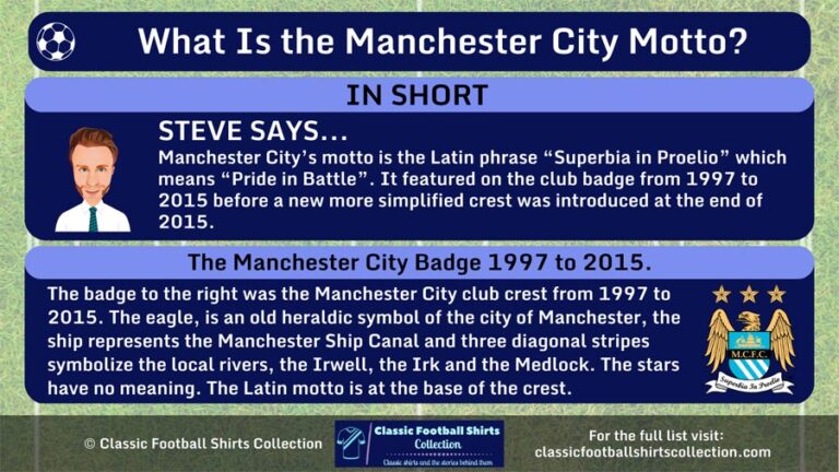 What Is The Manchester City Motto? (And What Does It Mean?)